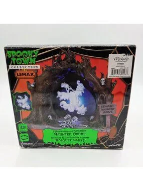 Lemax | Holiday | Lemax Haunted Grove 64423 Spooky Town Animated ...